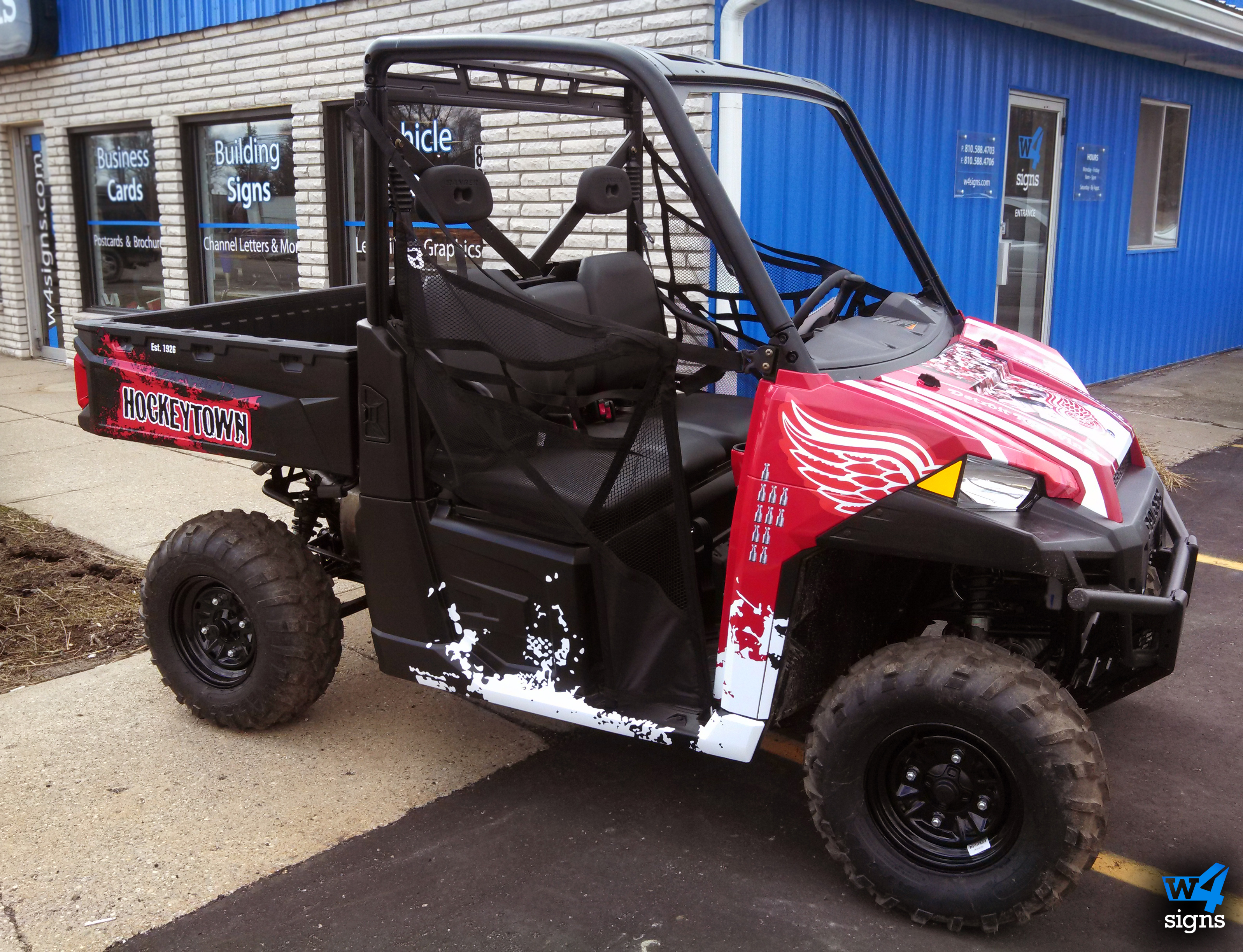 w4 Signs ATV Vinyl Graphics - W4 Signs